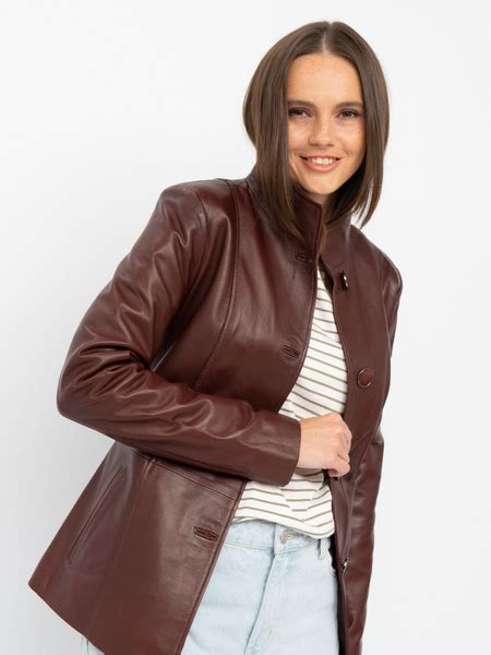 Куртка кожаная VENETTI LEATHER&FUR - купить с доставкой по выгодным ...
