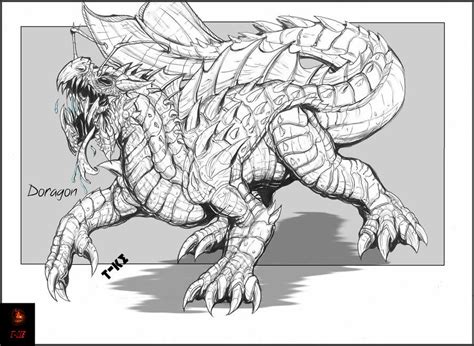 Commission- Doragon by Gabe-TKE on DeviantArt
