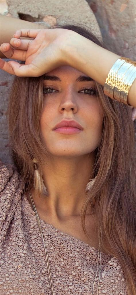 Download Spanish Woman Clara Alonso Pose Wallpaper | Wallpapers.com
