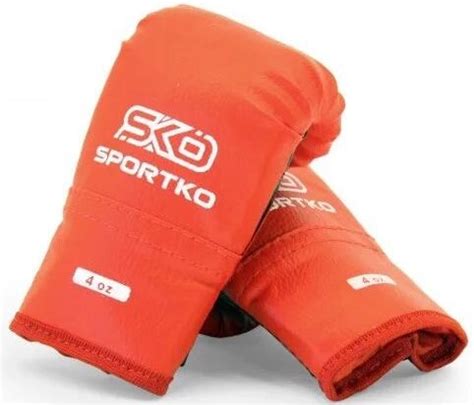 Боксерские перчатки Sportko Детские 3-5 лет Красные (SP-7124PD2) – фото ...