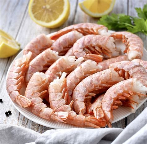 Аргентинские креветки без головы С1 - Fishminsk.by