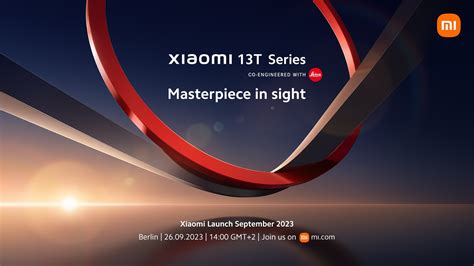 Xiaomi 13T (Pro) wird am 26. September vorgestellt