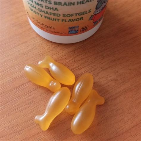 Now Foods, жевательная омега-3 DHA для детей, фруктовый вкус, 60 мягких ...