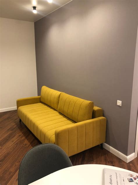 Диван Маркфул Velvet Yellow – купить в Москве по цене 64 990 рублей в ...