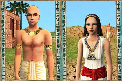 Скачать Sims 3 "Тематический каталог "Древний Египт"