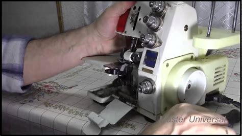 Как заточить и поставить ножи на бытовом оверлоке Yamata FN10-4D. Видео ...