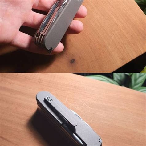 Victorinox 91mm Plus Scales Brass mandalorian Custom - Etsy
