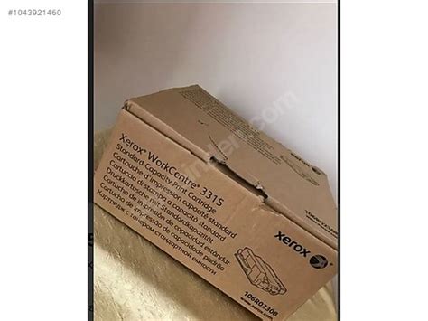 Xerox Workcentre 3315 -106R02308 Orijinal Siyah Toner - Yazıcı ...