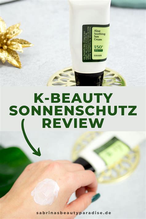 COSRX Aloe Soothing Sun Cream - Sabrinasbeautyparadise - Make Up und ...