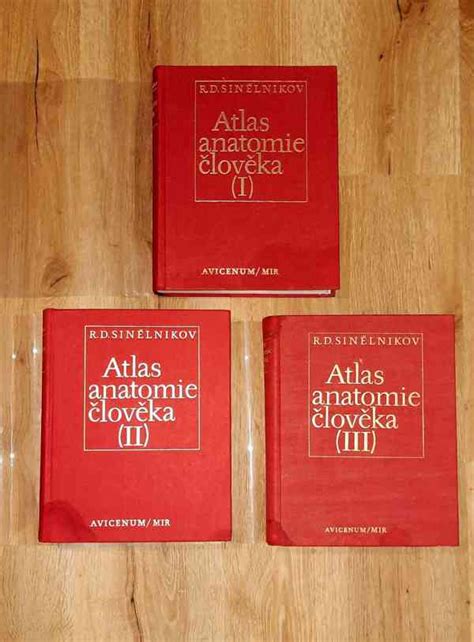 Atlas anatomie člověka- R.D.Sinělnikov 3 svazky - bazar - Hyperinzerce.cz