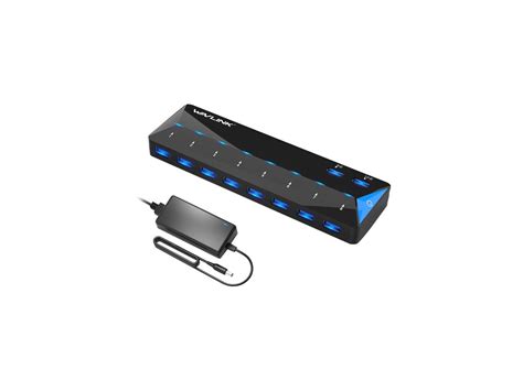 Wavlink 10-Port USB 3.0 Hub with 2x1.5A Fast USB Charging Port - Newegg.com