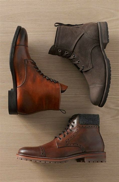 Botas Masculinas | Мужские кожаные ботинки, Обувь для парня, Мужские ...