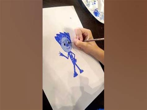 Рисуем Нолика из Фиксиков #shorts #фиксики #нолик #рисуемфиксиков # ...