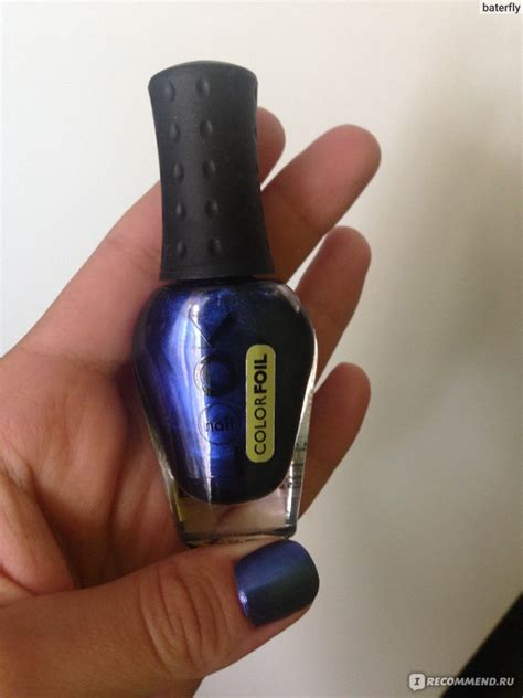 Лак для ногтей Nail Look - «Невероятно глубокий и красивый оттенок и ...
