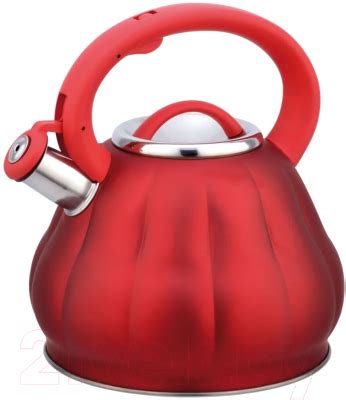 Bohmann BH-9914 (красный) Чайник со свистком купить в Минске, Гомеле ...