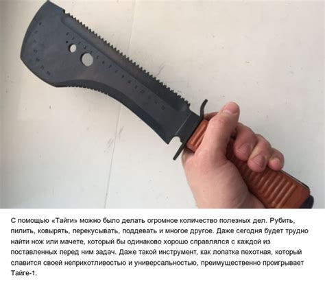 Тайга-1 - советское мачете для спецназа » Развлекательный портал ...