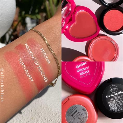 My Favorite Peach Cream Blushes + Swatches! » All In The Blush