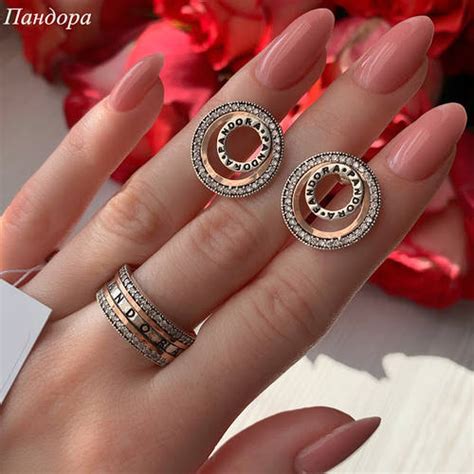 Купить Серебряный набор Пандора, цена 1635 грн — Prom.ua (ID#1438175027)