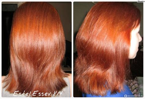 Краска для волос Estel Professional ESSEX - «Рыжая на всю голову! Или ...
