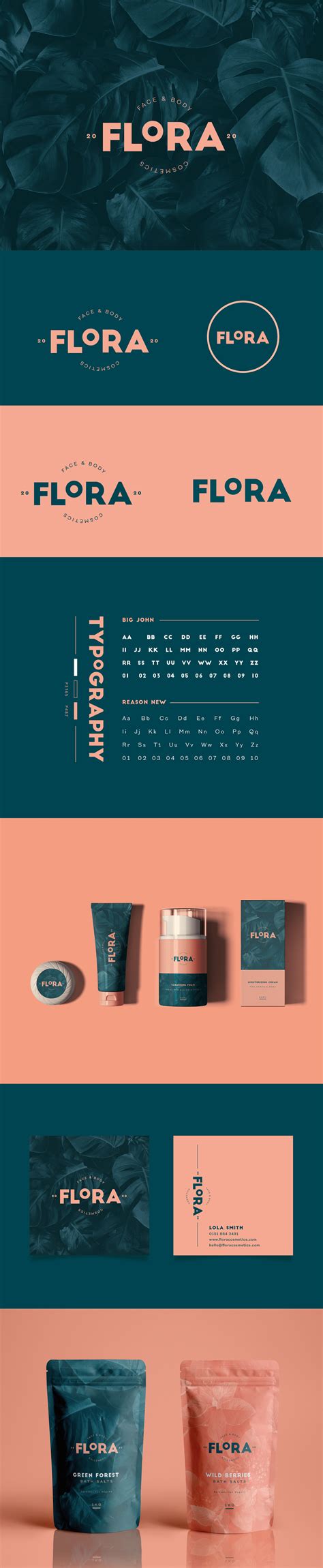 FLORA COSMETICS :: Behance