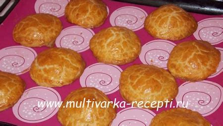 Пресное печенье с яблоками