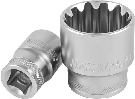 Головка торцевая 3/8"DR, 10 мм, 3/8", E12 Super Tech Jonnesway S68H3110 ...