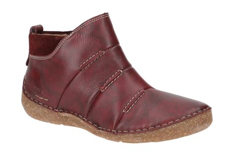 Josef Seibel Fergey 53 Winter Stiefelette rot carmin | Schuhhaus Strauch