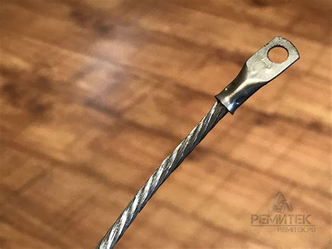 Проводник заземляющий П-250 S=6 мм (с двумя након.) ГОФРОМАТИК (ЗЭТАРУС ...