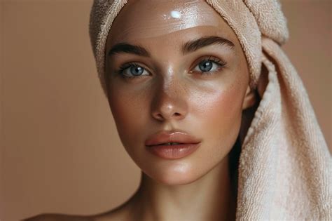 A Beautiful woman changing skin beauty concept | Premium AI-generated image