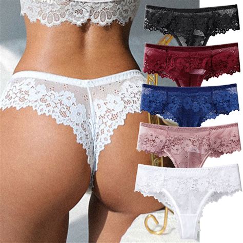 Beautiful Low Waist Thong Panties Pack (of 5) at Rs 999.00 | Women ...