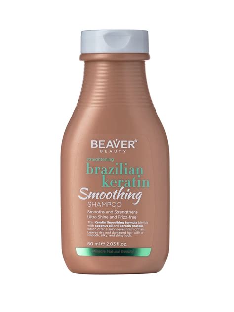 Шампунь Beaver Brazilian Keratin для эластичности волос | отзывы
