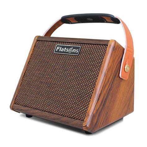 Amplificador Flatsons Crush 15 Acústica Portátil Bluetooth