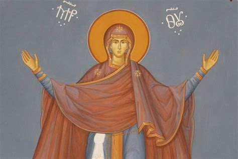 Оранта: икона Божией Матери и ее описание, что значит слово и ...