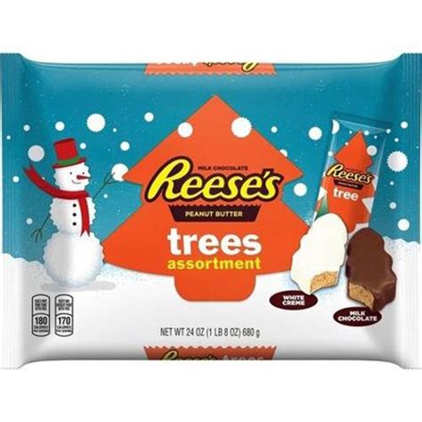 Конфеты Reese's Holiday Peanut Butter Trees Assortment из США купить в ...