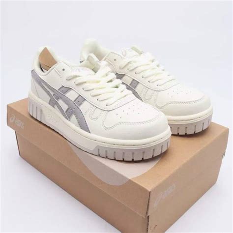 Asics Court Mz Sneakers Beige/White/Grey - 939,000₫ - SaigonSneaker® VN