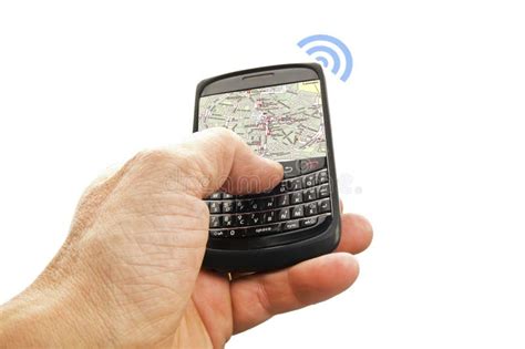 Gps-telefon arkivfoto. Bild av intelligent, dator, ringa - 22193572