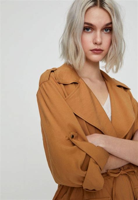 Куртка Pull&Bear, цвет: коричневый, IX001XW00J3L — купить в интернет ...