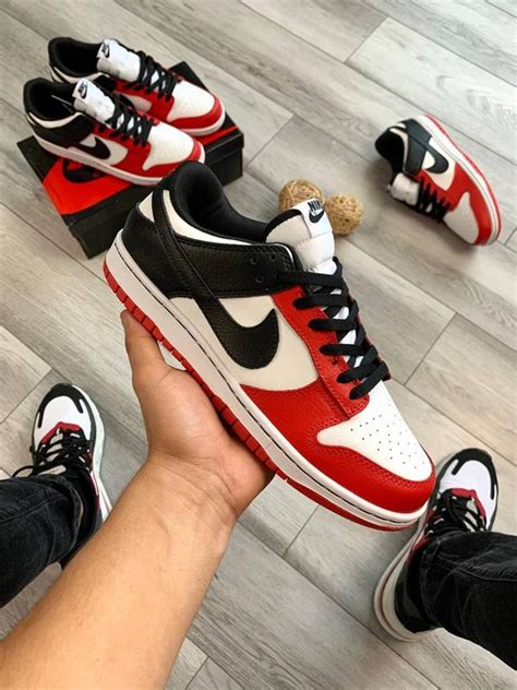 Кросівки чоловічі nike sb dunk low black red/кроссовки мужские найк сб ...
