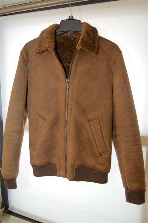 Купить Мужская куртка Zara Fur Bomber Jacket /m в интернет-магазине с ...