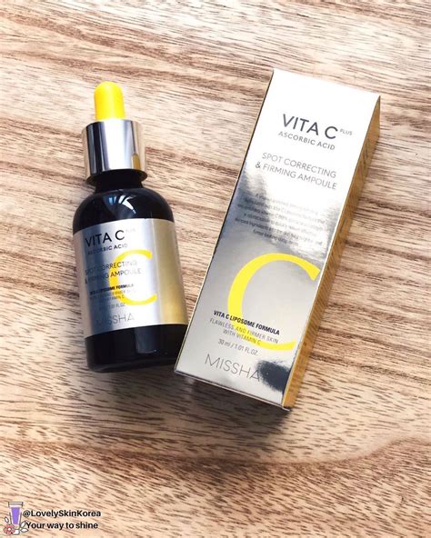 Missha vita c plus spot correcting firming ampoule 30ml – Artofit