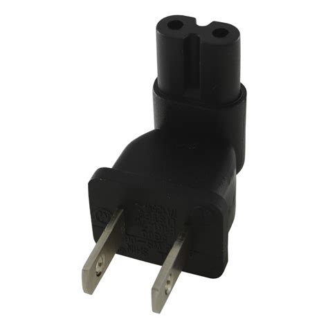 Conntek 30001 & 30002 NEMA 1-15P to IEC C7 Laptop Plug Adapters