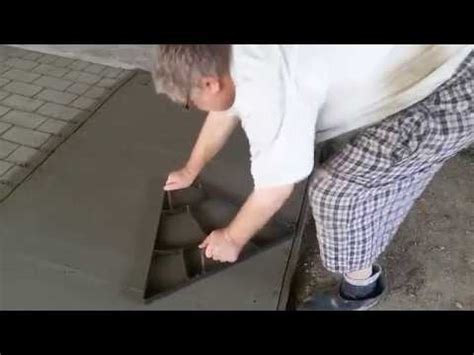 Декоративный бетон своими руками Ч 3 - YouTube
