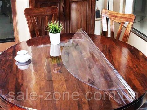 Мягкое гибкое стекло на стол Силиконовая скатерть Soft Glass (1.9х1.4м ...