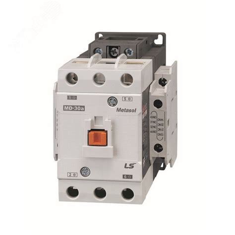 2-полюсный контактор постоянного тока MD-30a DC220V Screw 2a2b артикул ...