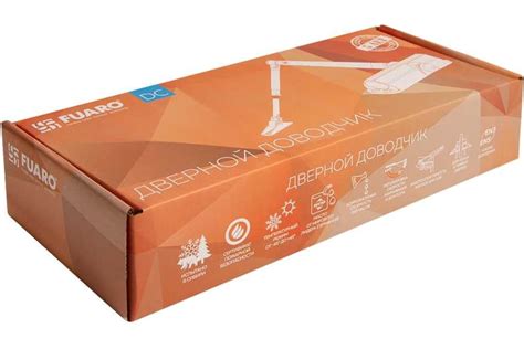 Дверной доводчик Fuaro DC20-5/TS-68 AL до 110 кг, алюминий 47793 ...