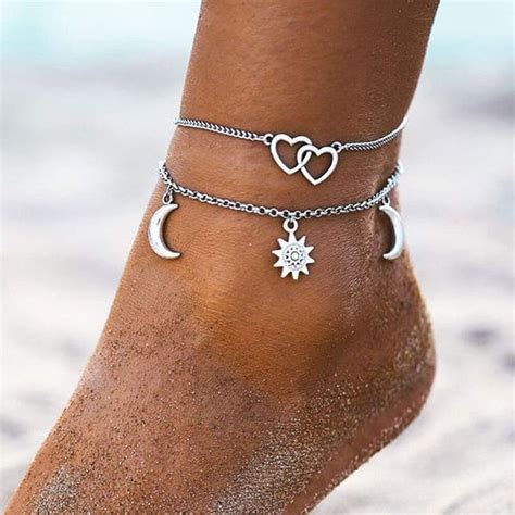 Pin by Logy on Anklets | Anklets, Foot jewelry, Anklet