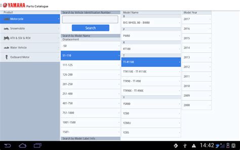 YAMAHA Parts Catalogue CAN - Android Apps on Google Play