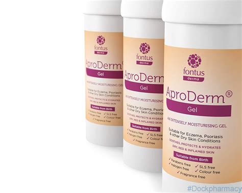 Buy AproDerm Gel - Aproderm Emollient Gel, 500g - Dock Pharmacy