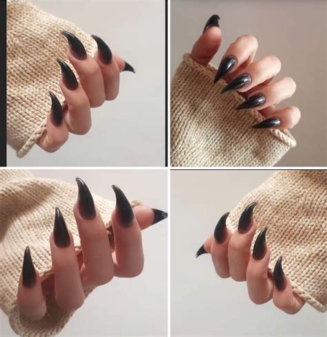 Pin by Elizabeth Clark on Top Viral pins | Goth nails, Pretty nails ...