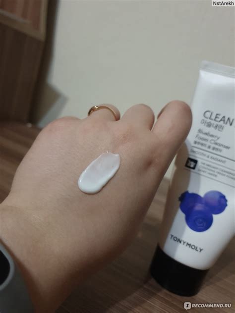 Пенка для умывания TONY MOLY Clean Dew BlueBerry Foam Cleanser с ...